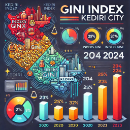 Indeks Gini (gini ratio) - Data IKU | Aplikasi Satu - Data Kota Kediri